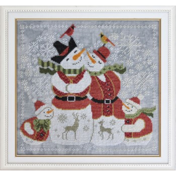 Cottage Garden Samplings | Snow in Love @ The Patchwork Rabbit