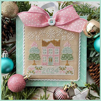 Country Cottage Needleworks | Pastel Collection 1 - Christmas House ...