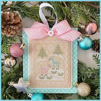 Country Cottage Needleworks | Pastel Collection 11 - Christmas Deer ...