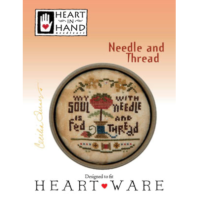 Heart in Hand Needleart [2] @ The Patchwork Rabbit