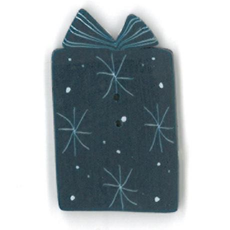 Just Another Button Company | 4455.l - Large Blue Gift button @ The ...