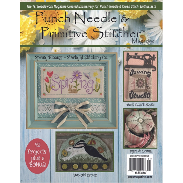 Punch Needle and Primitive Stitcher | Spring 2025 @ The Patchwork Rabbit