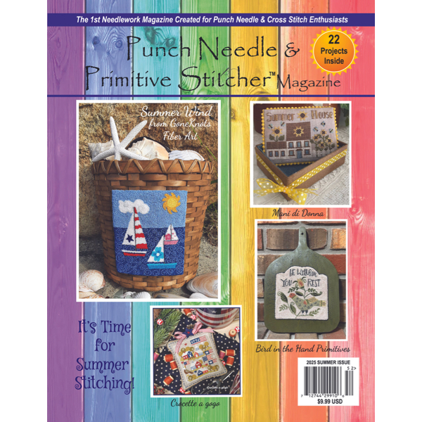 Punch Needle and Primitive Stitcher | Summer 2025 @ The Patchwork Rabbit