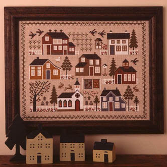 The Prairie Schooler | Village Sampler @ The Patchwork Rabbit