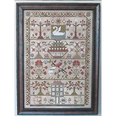 The Scarlett House | Seven Sheep Sampler @ The Patchwork Rabbit